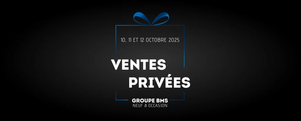 Ventes Privées BMW, MINI & Motorrad Groupe BMS – 10, 11 et 12 octobre 2025